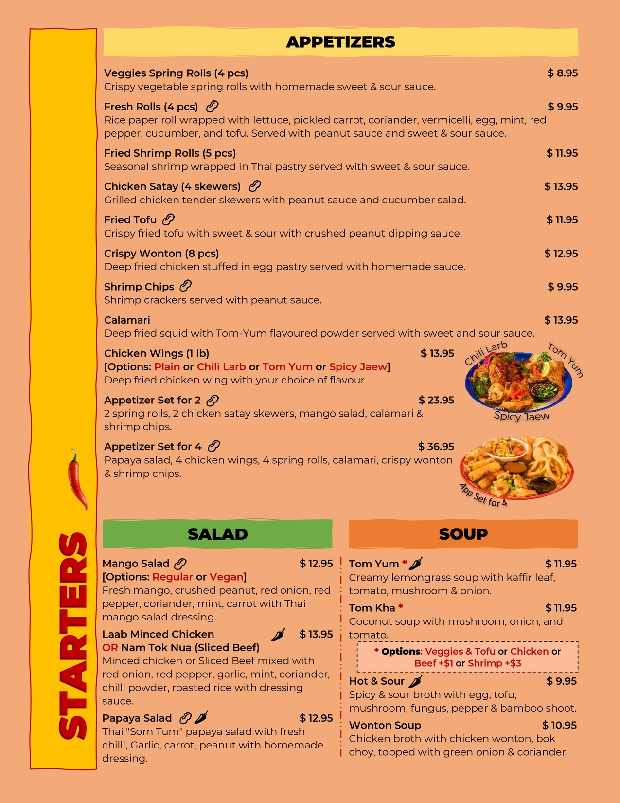 Menu - Rim Thanon Thai Kitchen