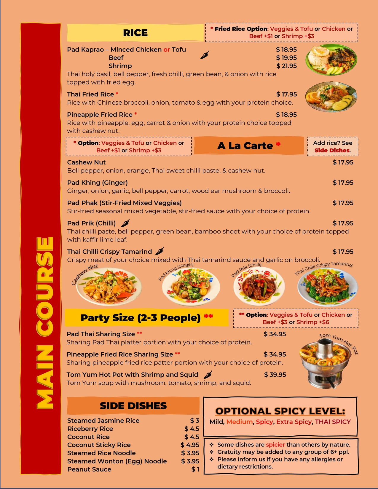 Menu - Rim Thanon Thai Kitchen