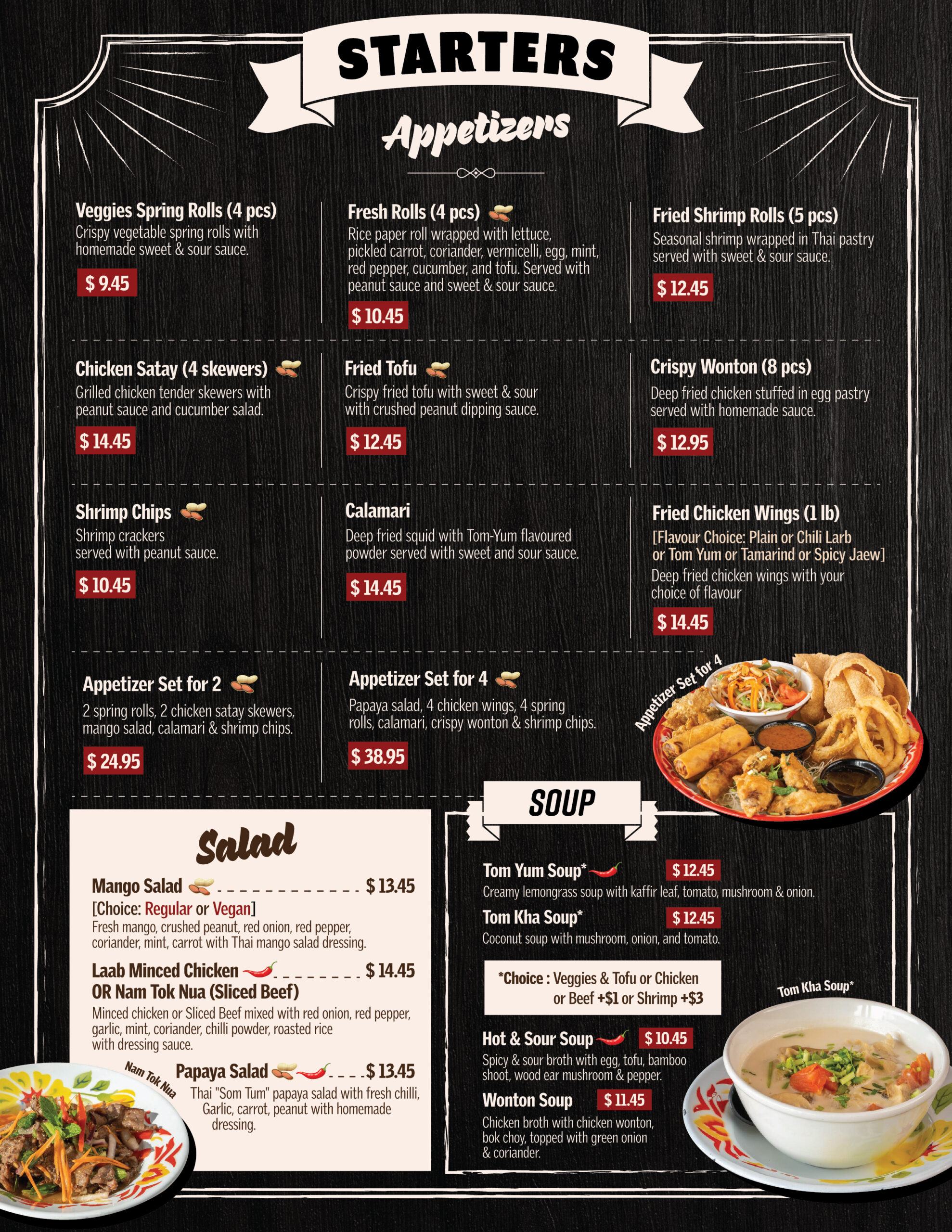Menu - Rim Thanon Thai Kitchen