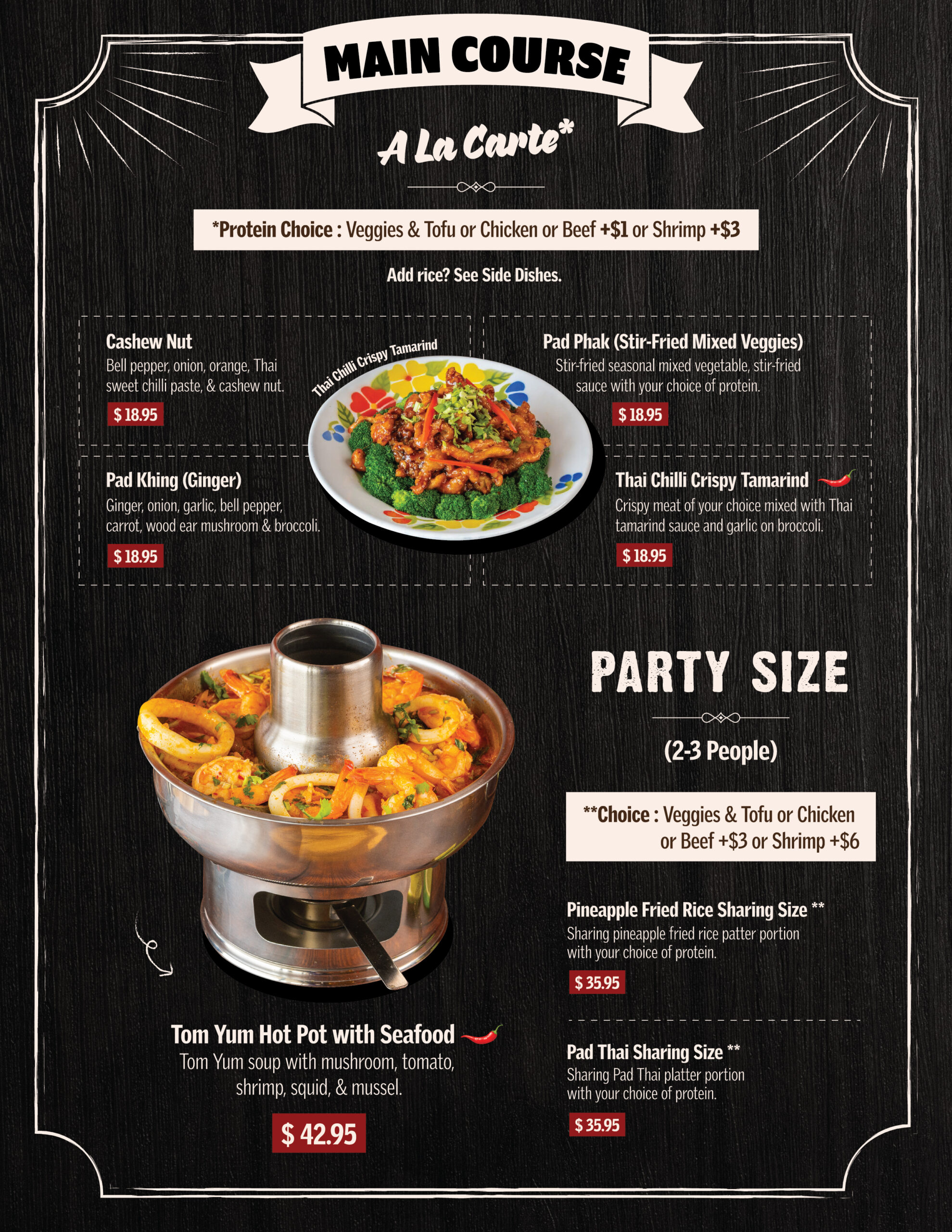 Menu - Rim Thanon Thai Kitchen